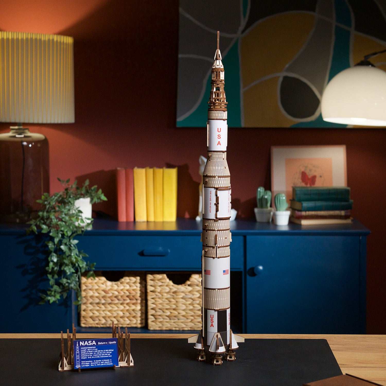 UGears NASA Saturn V STEM Models | Wooden Mechanical Engineering Kits ...