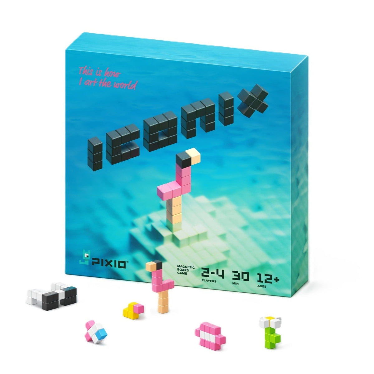 PIXIO Iconix- 60 Magnetic Blocks – Ukidz Toys