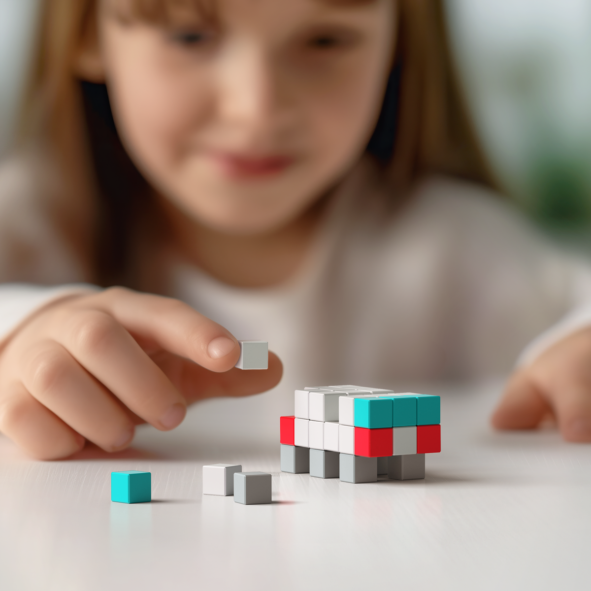 PIXIO NASA Space Colony Outpost - 60 Magnetic Blocks – Ukidz Toys