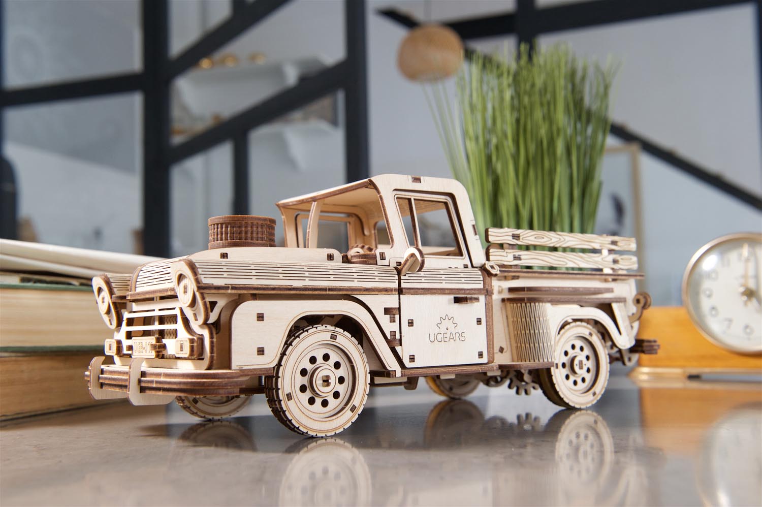 Pickup Lumberjack Mechanical Model Kit for Sale | UGears US – Ukidz Toys