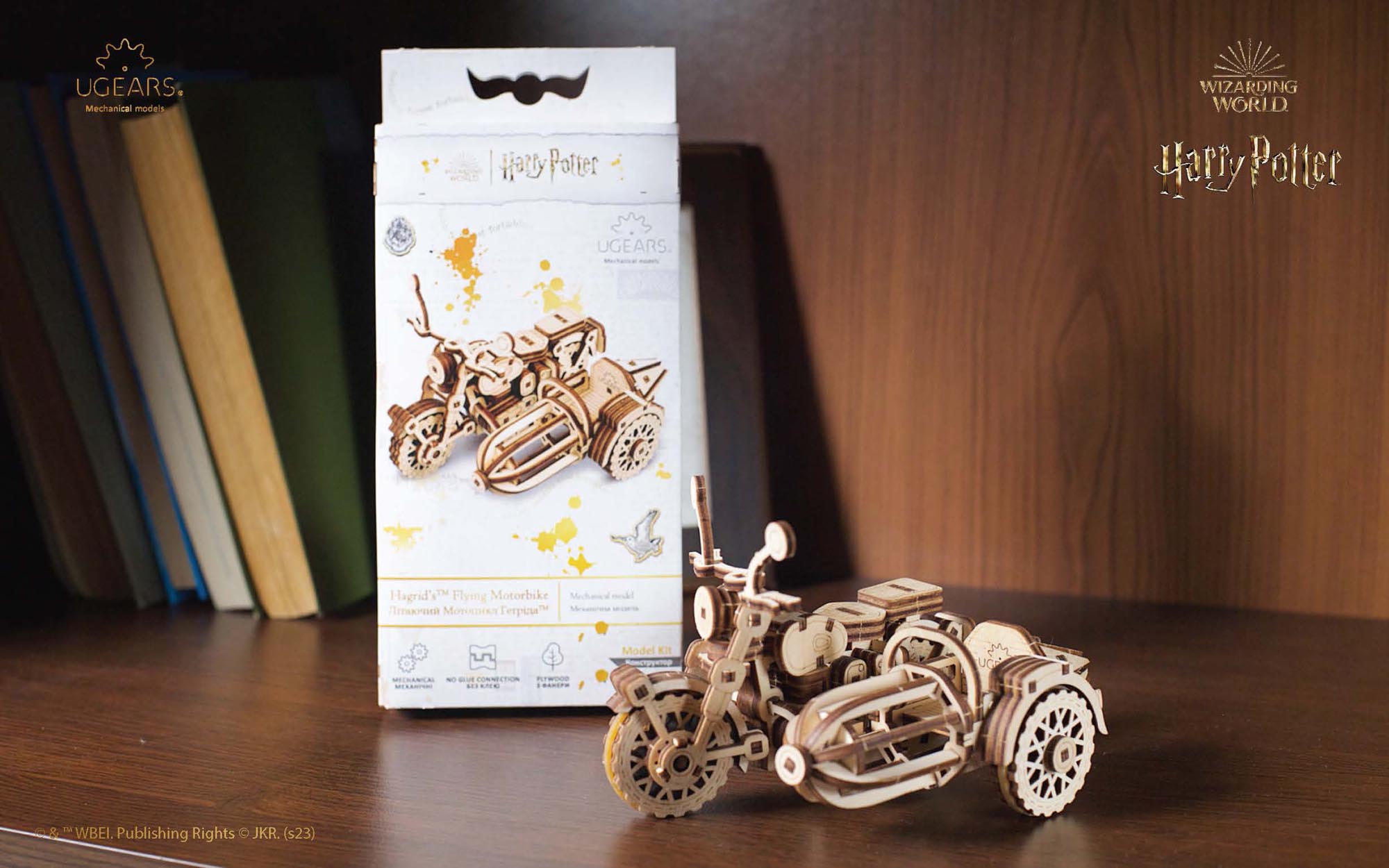 Harry Potter™ Hagrid's™ Flying Motorbike™ for Sale | UGears US – Ukidz Toys