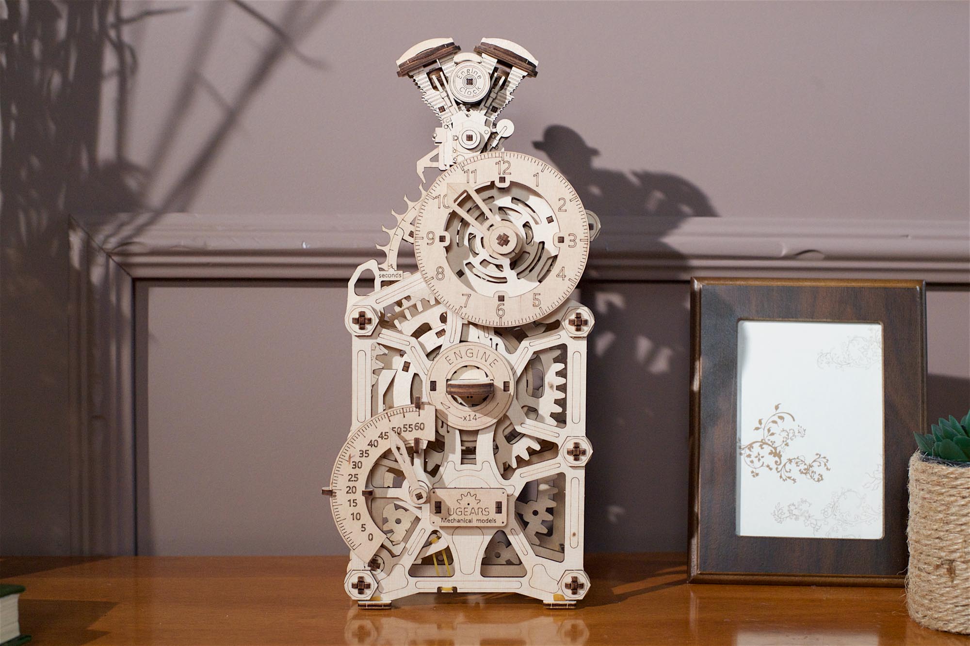 Engine Clock Mechanical Model Kit for Sale | UGears US – Ukidz Toys