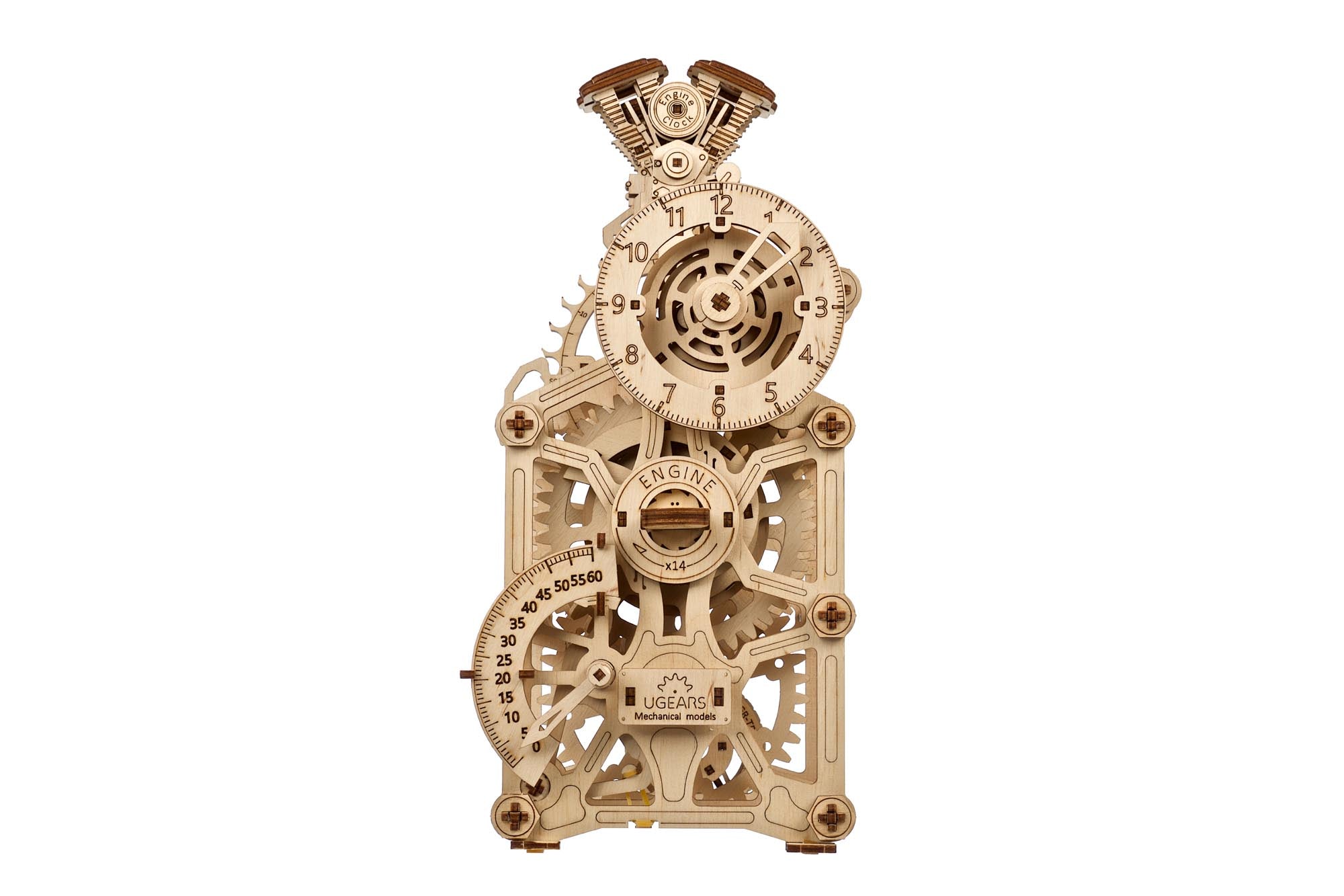Engine Clock Mechanical Model Kit for Sale | UGears US – Ukidz Toys