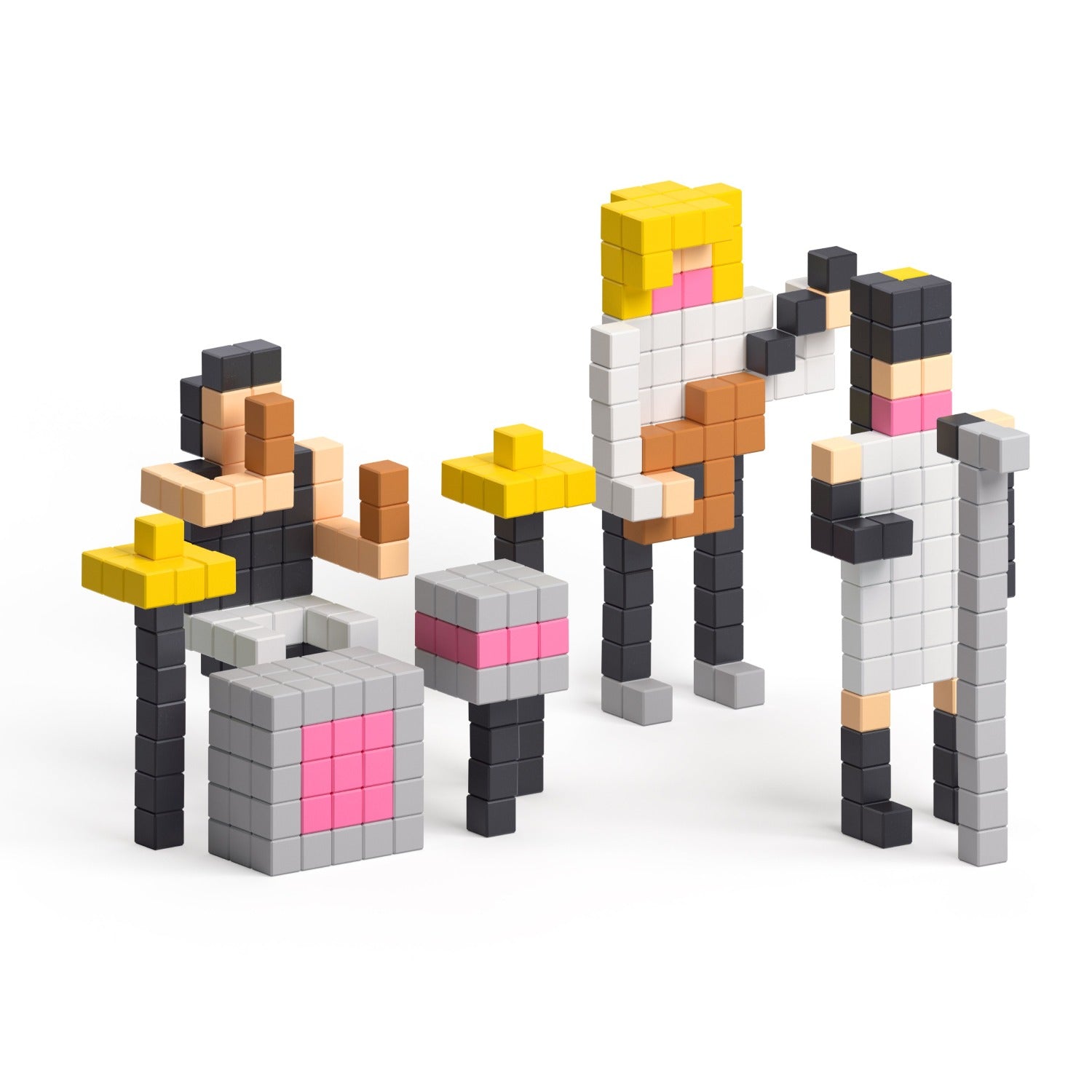 PIXIO-1600 Magnetic Blocks in 16 colors for 6+. Free Shipping on Orders ...