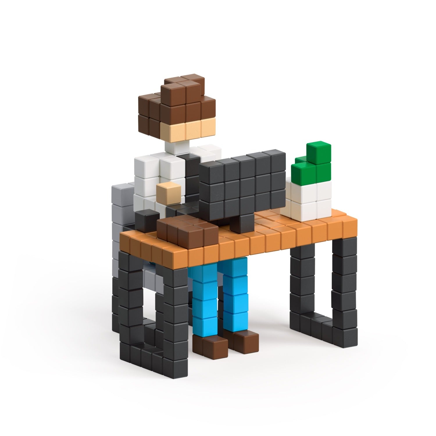 PIXIO-1600 Magnetic Blocks in 16 colors for 6+ | Magnetic Building Toy ...