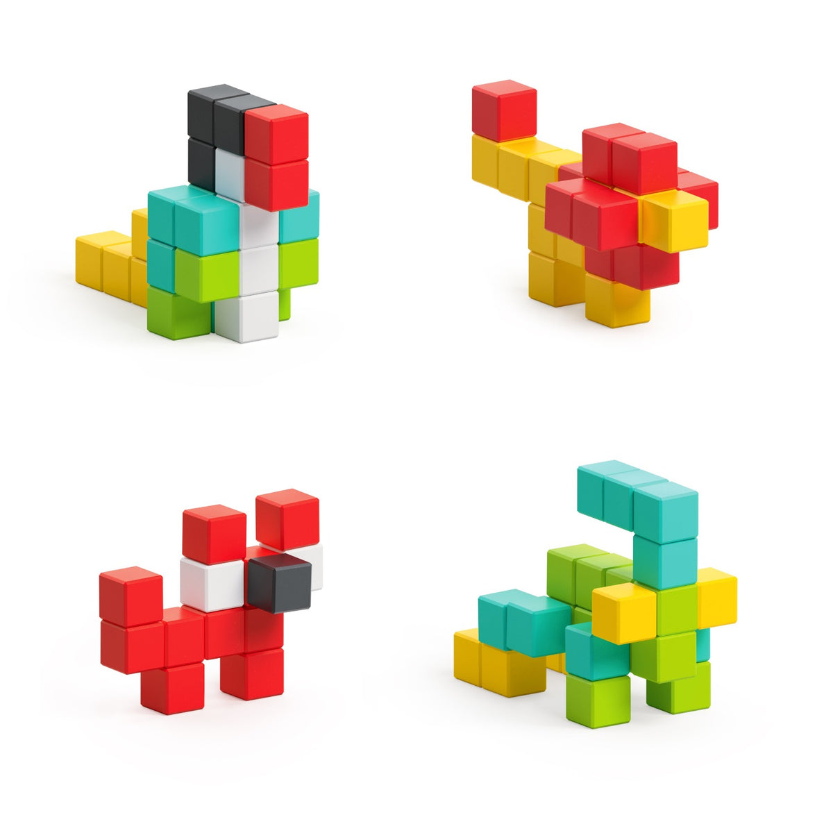 PIXIO-50 Magnetic Blocks in 6 colors for 6+ age. Free Shipping on ...